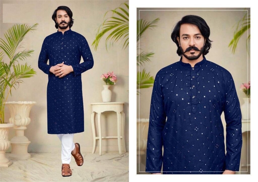 Mens Ethnic Wear Designer Kurta Pajama - sethnik.com